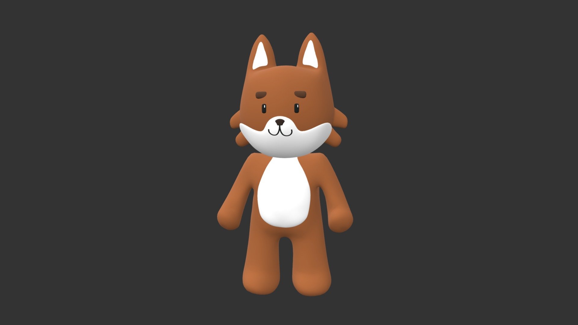 Chibi Foxy - Download Free 3D model by Honnoe / Eduvigis Sarda (@honnoe ...