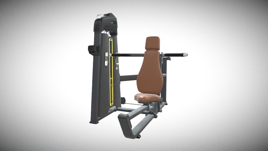CHEST / INCLINE PRESS / SHOULDER PRESS - 3D model by supersport-fitness ...