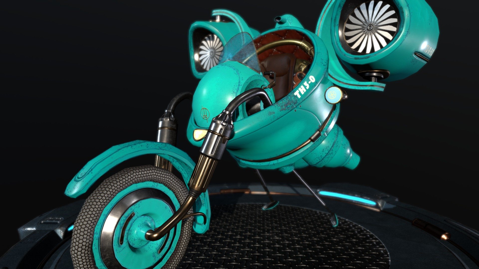 TU-R-80 / Concept - 3D model by TheO Rezhenov (@teddior) [2f77f2e ...