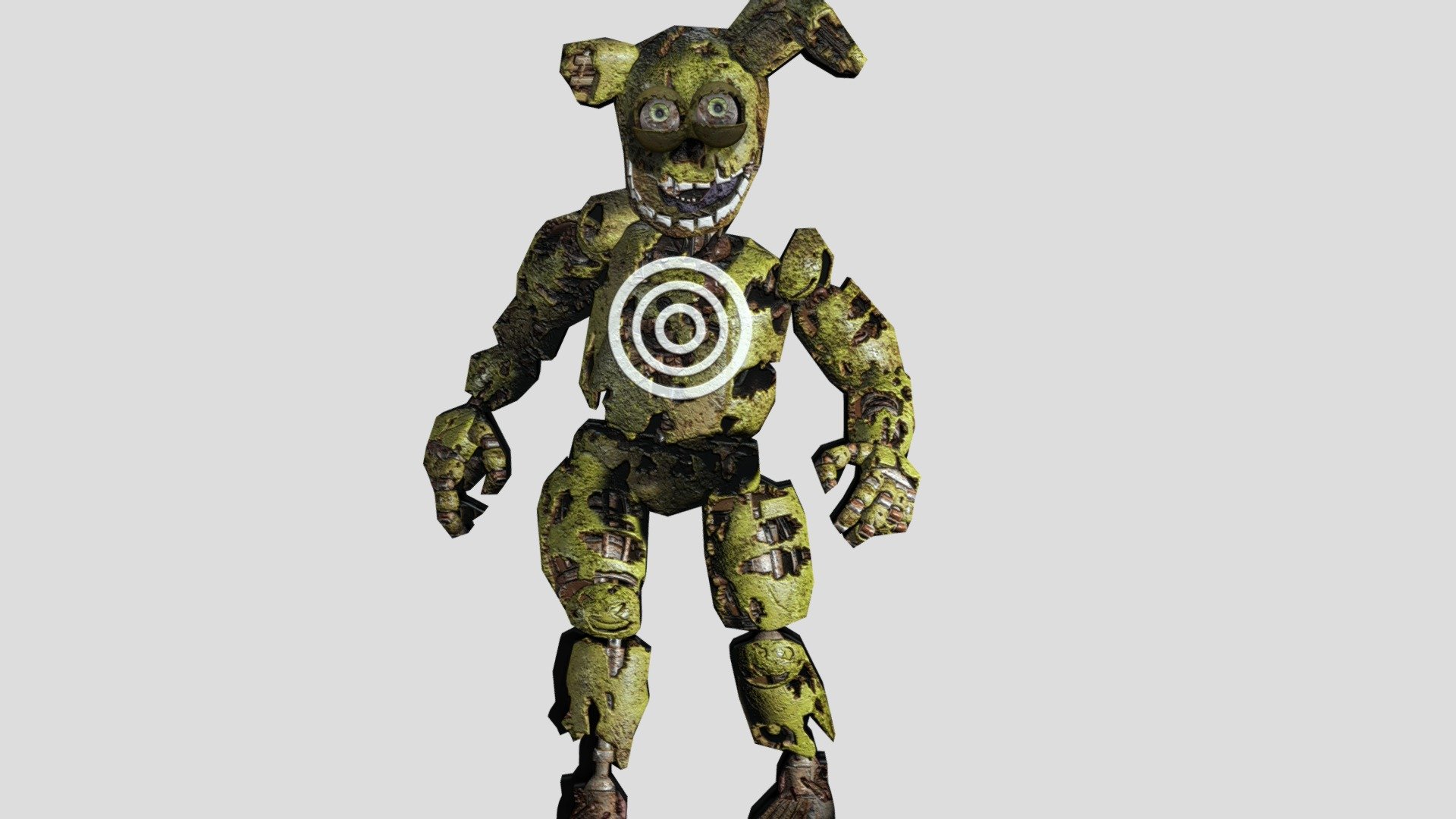 Fnaf Hw 2 Springtrap Cutout - Download Free 3D model by skylajade69 ...