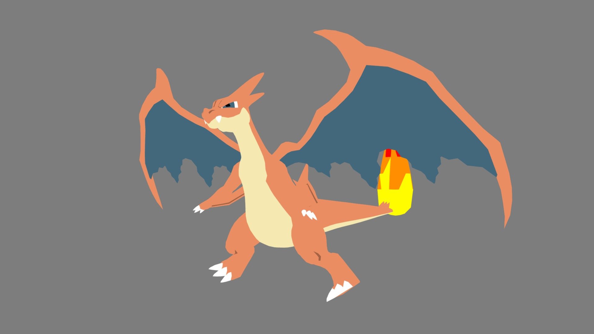 Mega Charizard Y (Default pose) - Download Free 3D model by Mariokart07 ...