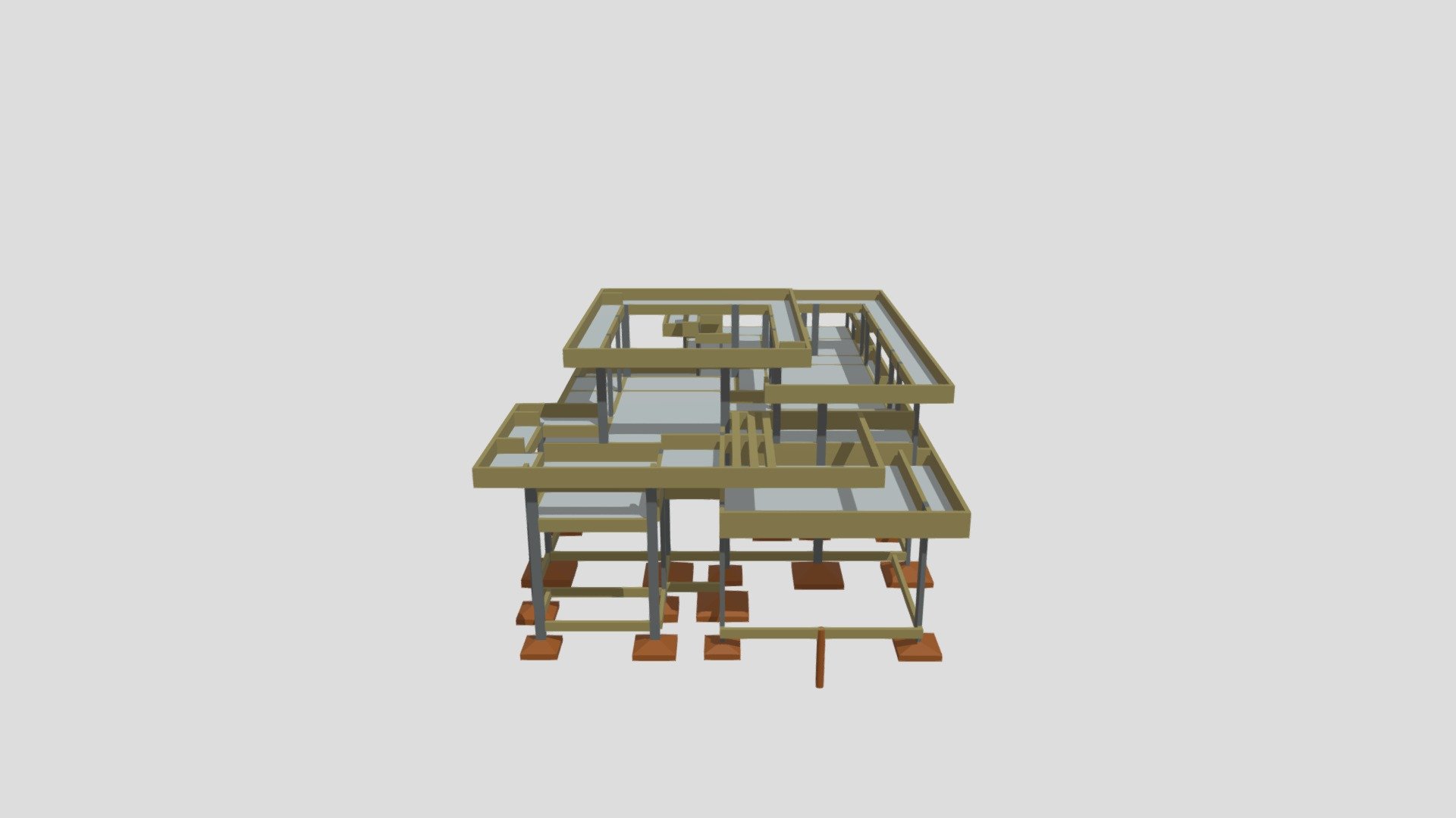 ESTRUTURA ROBERTO - 3D model by rafafaxo [2f7e8c7] - Sketchfab