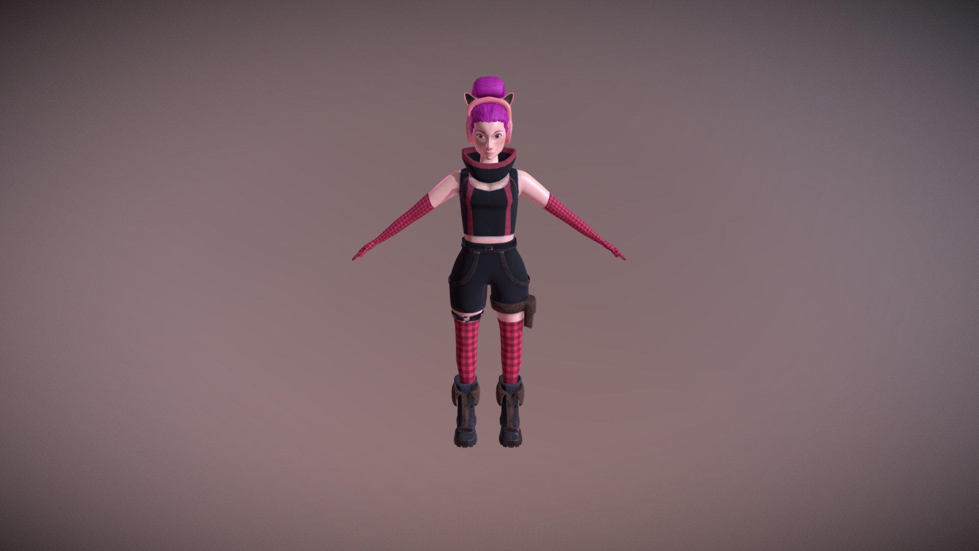 Retrofuturistic character - Download Free 3D model by babyneko [2f7f007 ...