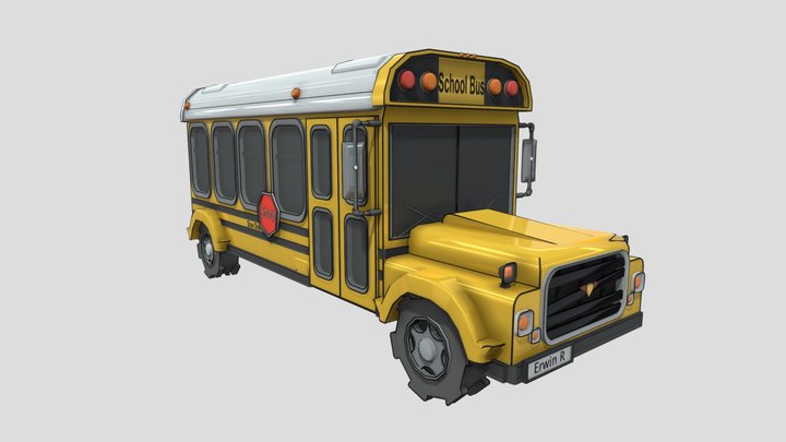 Schoolbus 3D models - Sketchfab