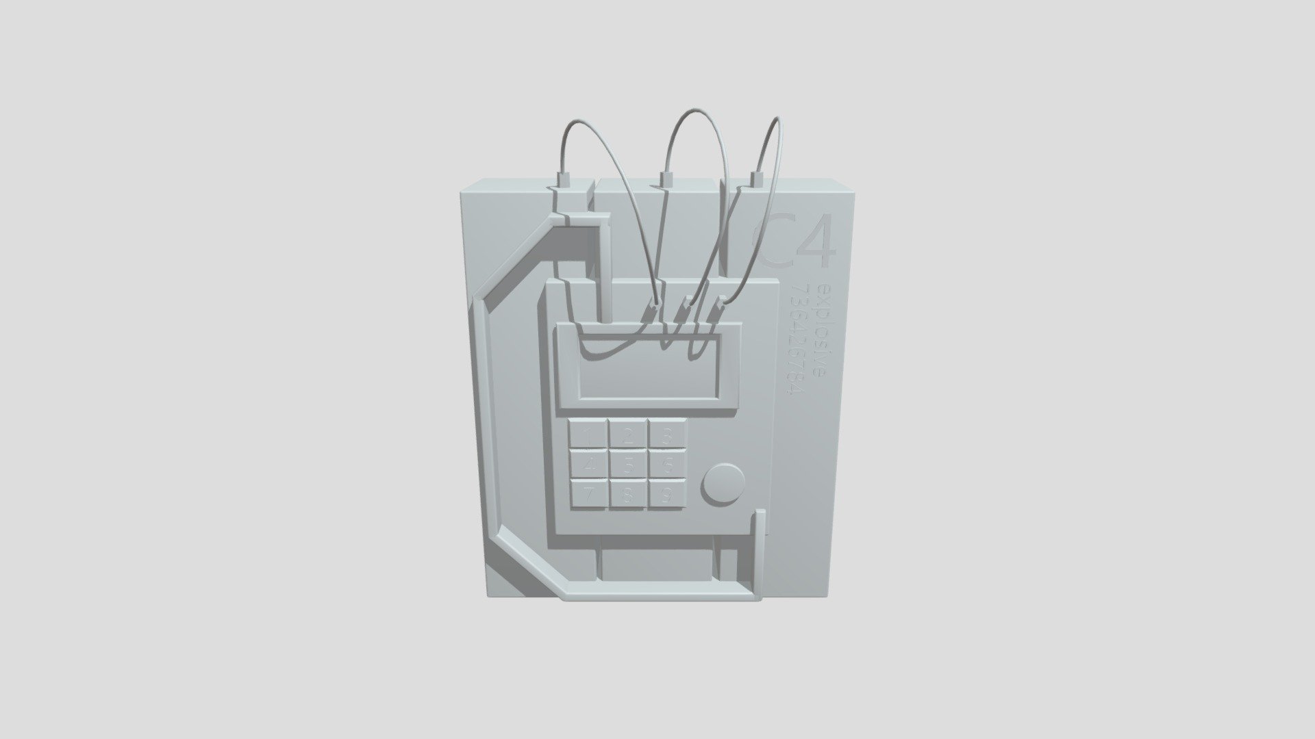 Bomb - Download Free 3D model by sebasroemeling [2f7fb47] - Sketchfab