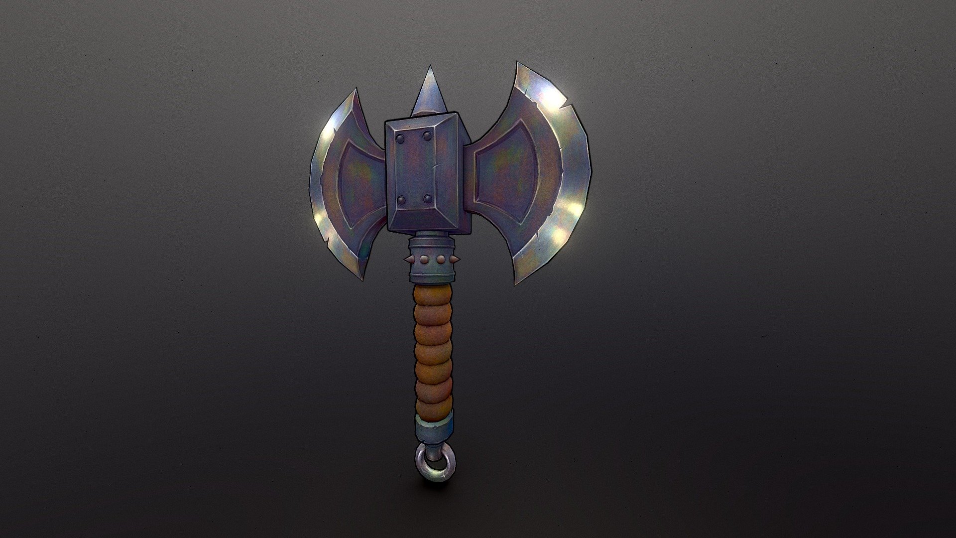 Stylized Axe Asset - Chroma - 3D model by P3D (@PelpesElSabio) [2f80734 ...