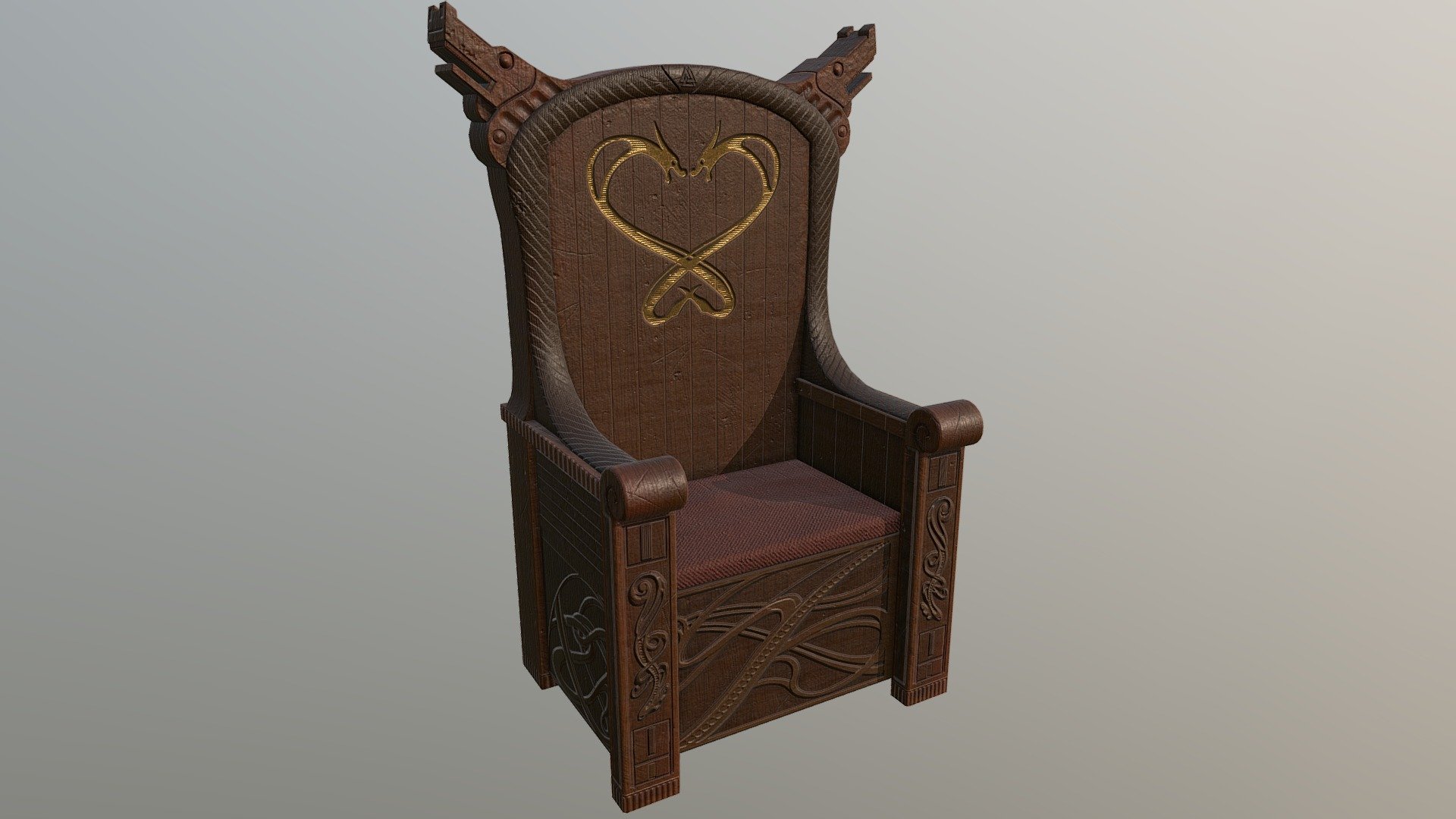 Throne - 3D model by Epicei [2f8110b] - Sketchfab