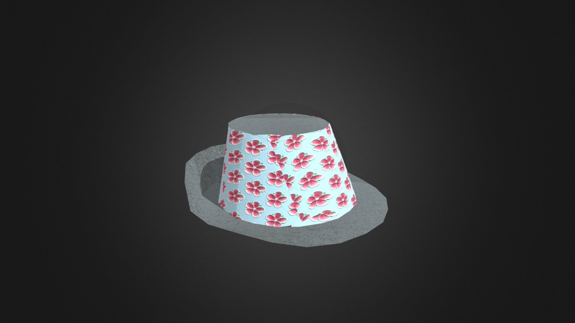 3D Hat - 3D model by AlexiaCarmona [2f82291] - Sketchfab