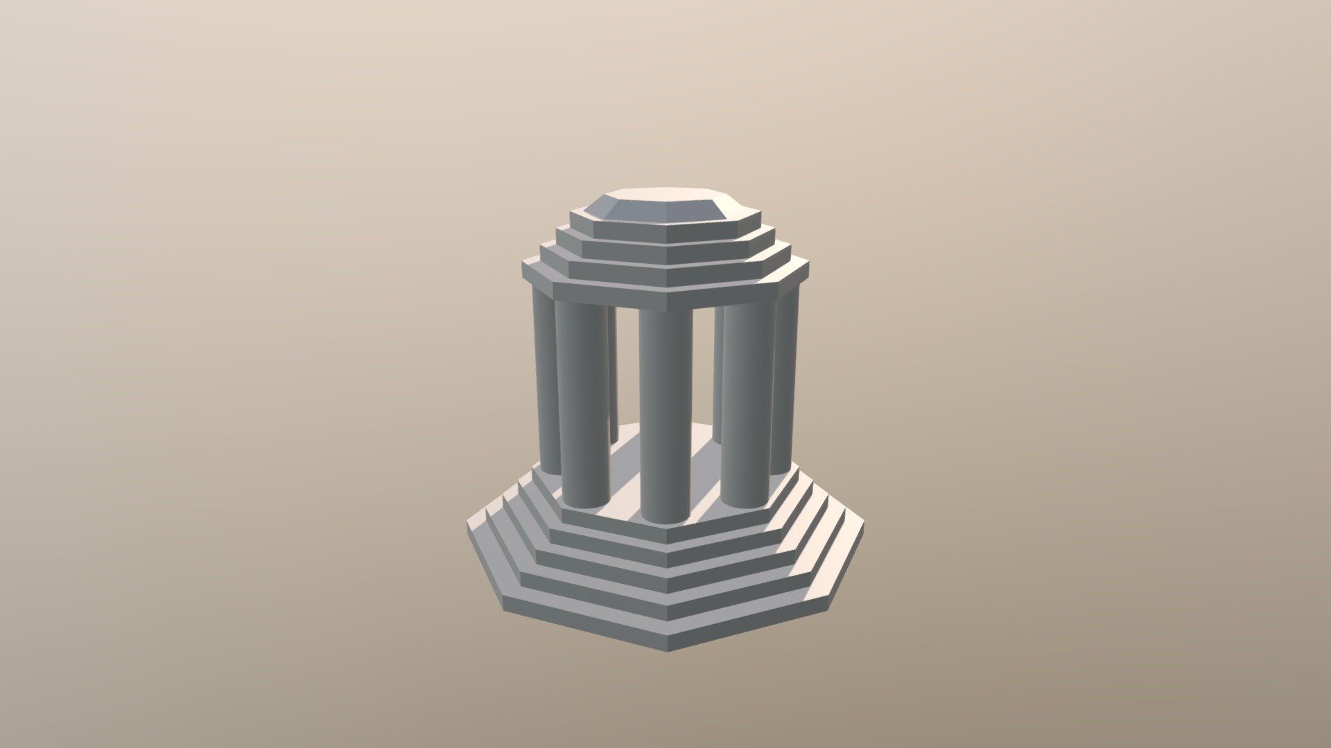 temple low poly - Download Free 3D model by henriquebrisola [2f82cd6 ...