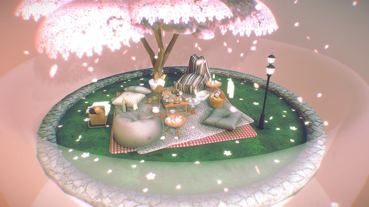Picnic 3D models - Sketchfab