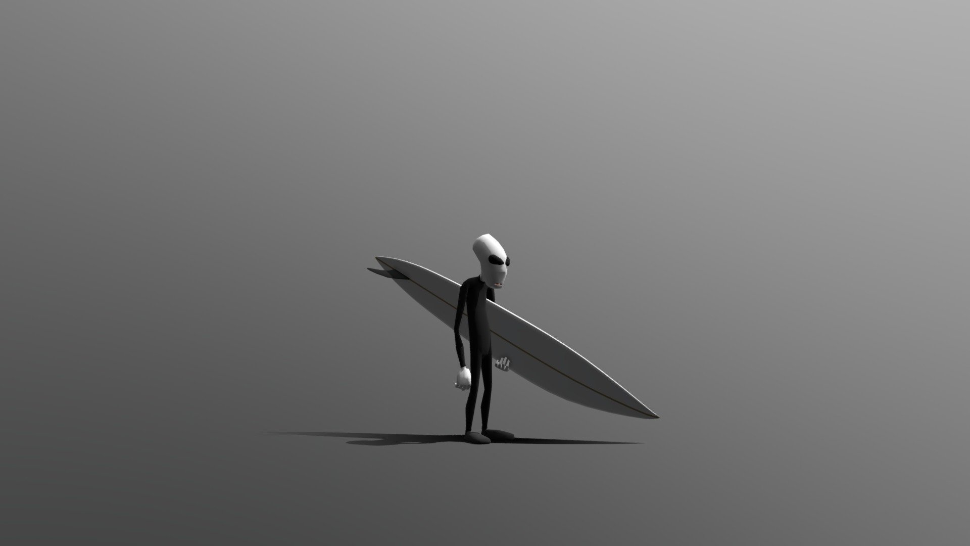 Surfer - 3D model by coxosclassic [2f8315f] - Sketchfab