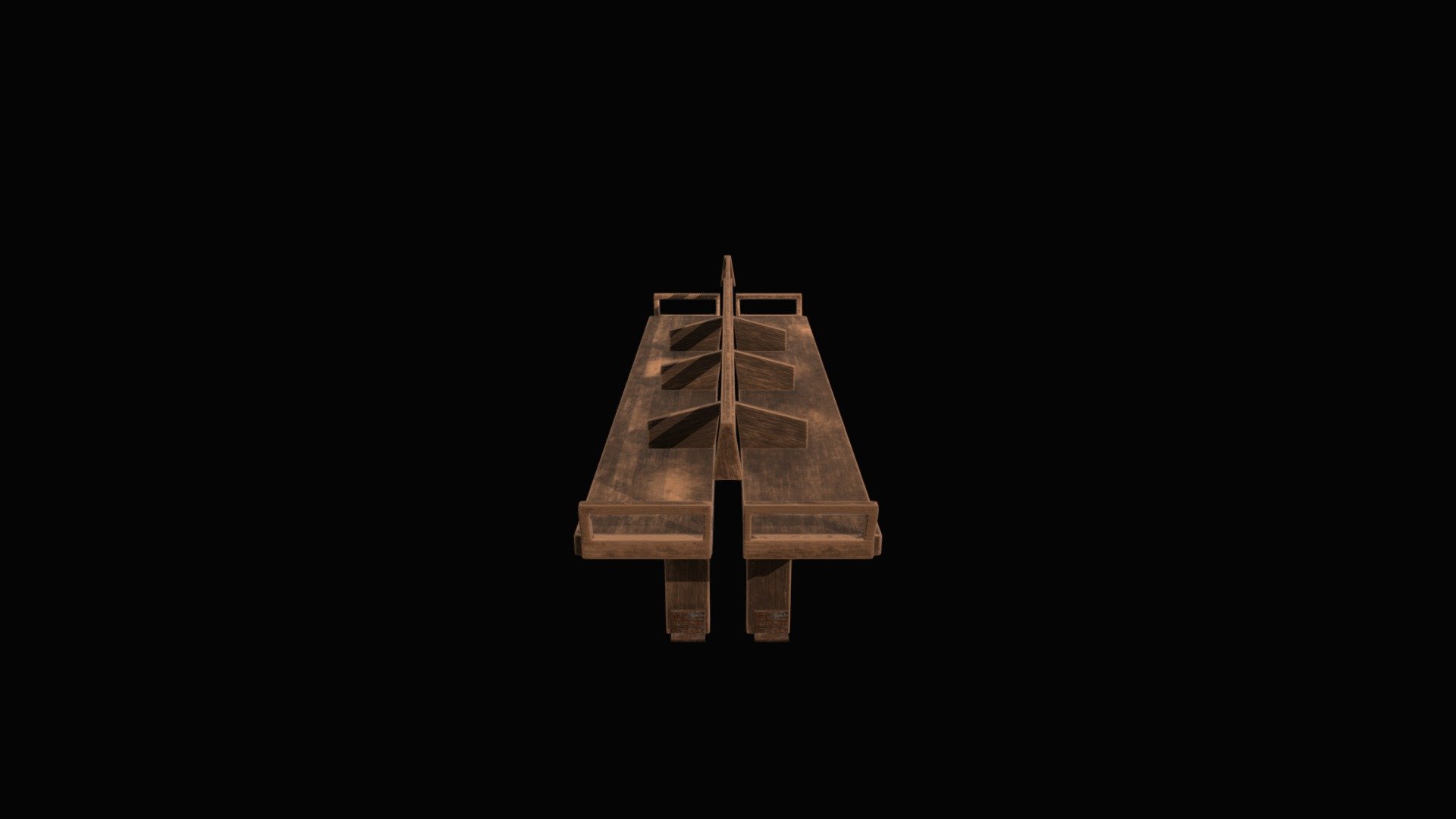 SM_Wooden_Bench - 3D model by WorLDSine [2f831b3] - Sketchfab