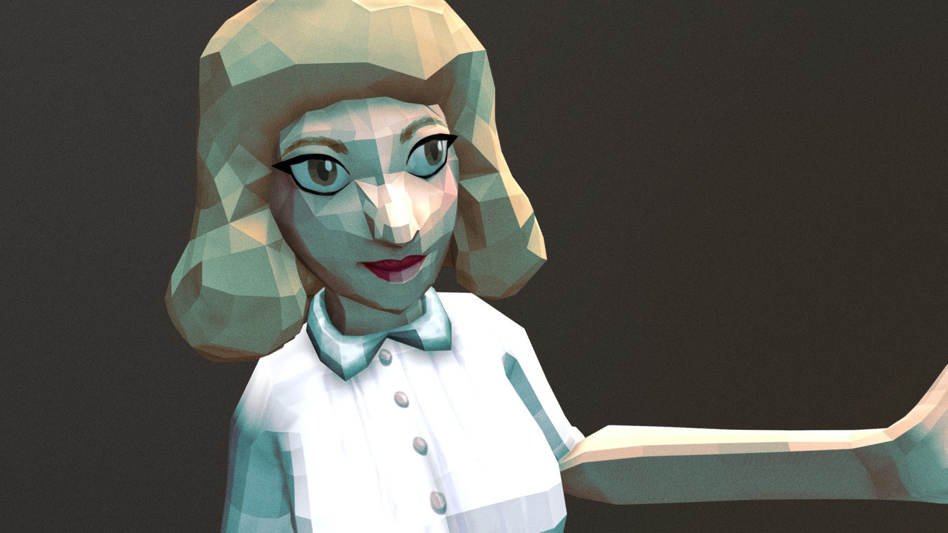 50s lady - 3D model by Alisa M (@MantAli) [2f834c7] - Sketchfab