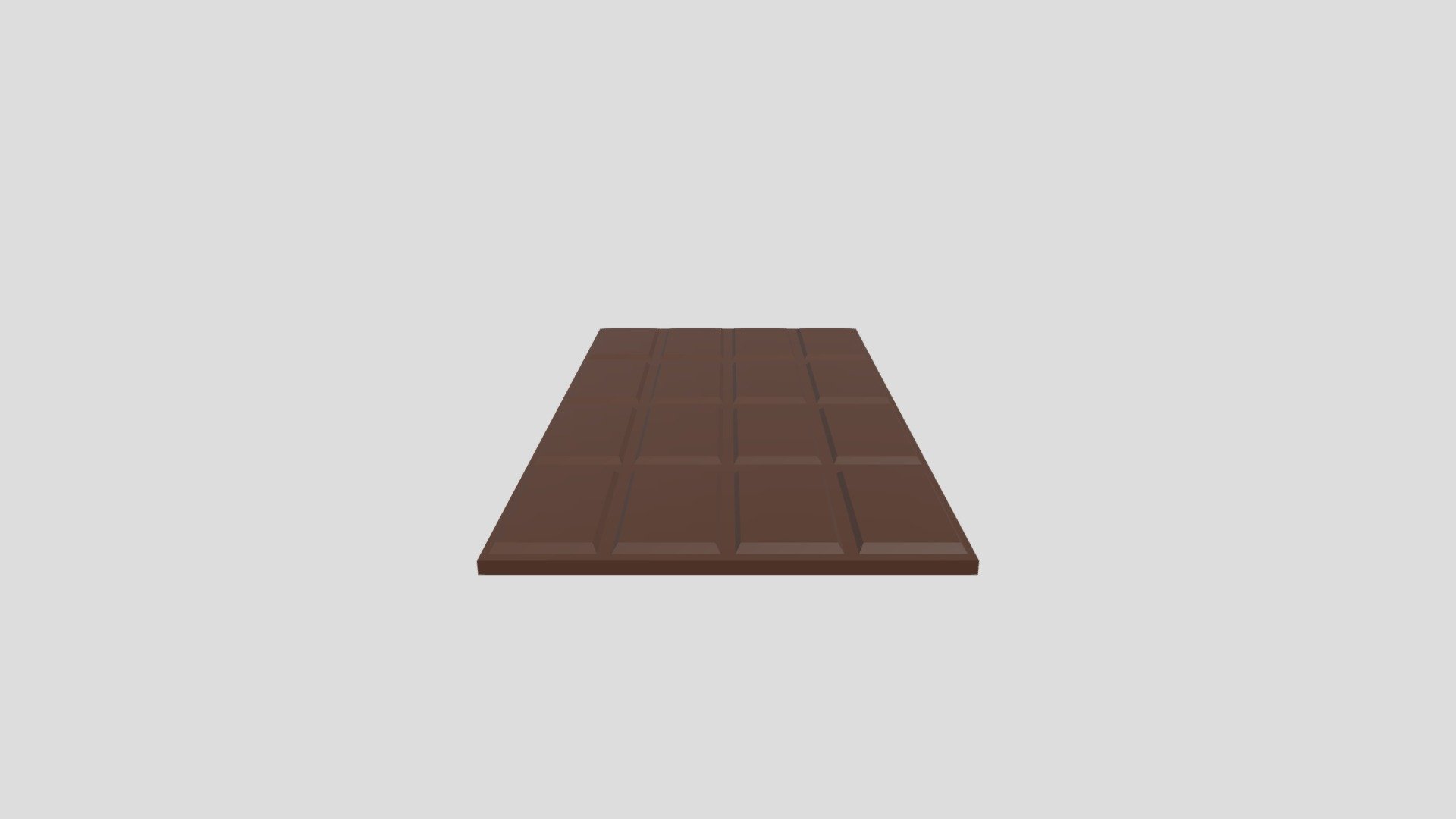 Low-Poly Chocolate Bar - Download Free 3D model by jetstreamsgames ...
