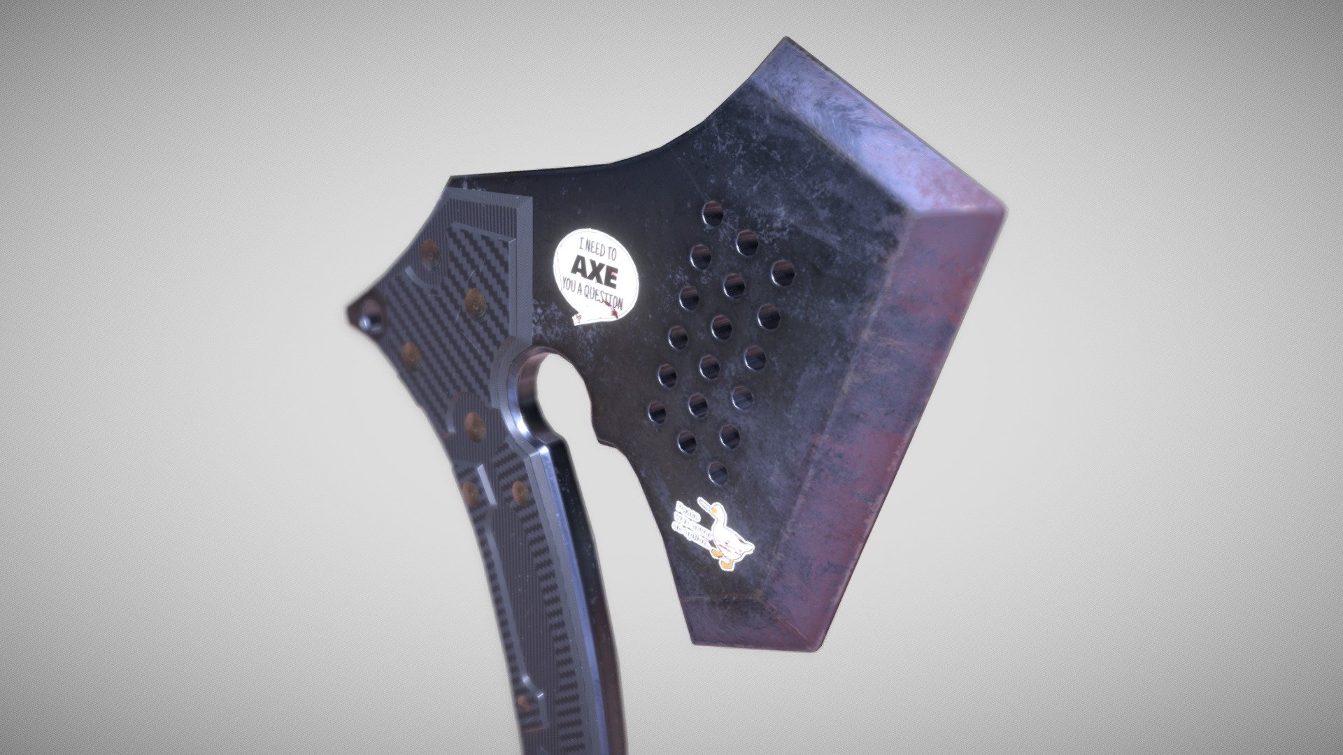 Paragon War Party 13 inch Tactical Tomahawk Axe - Download Free 3D ...