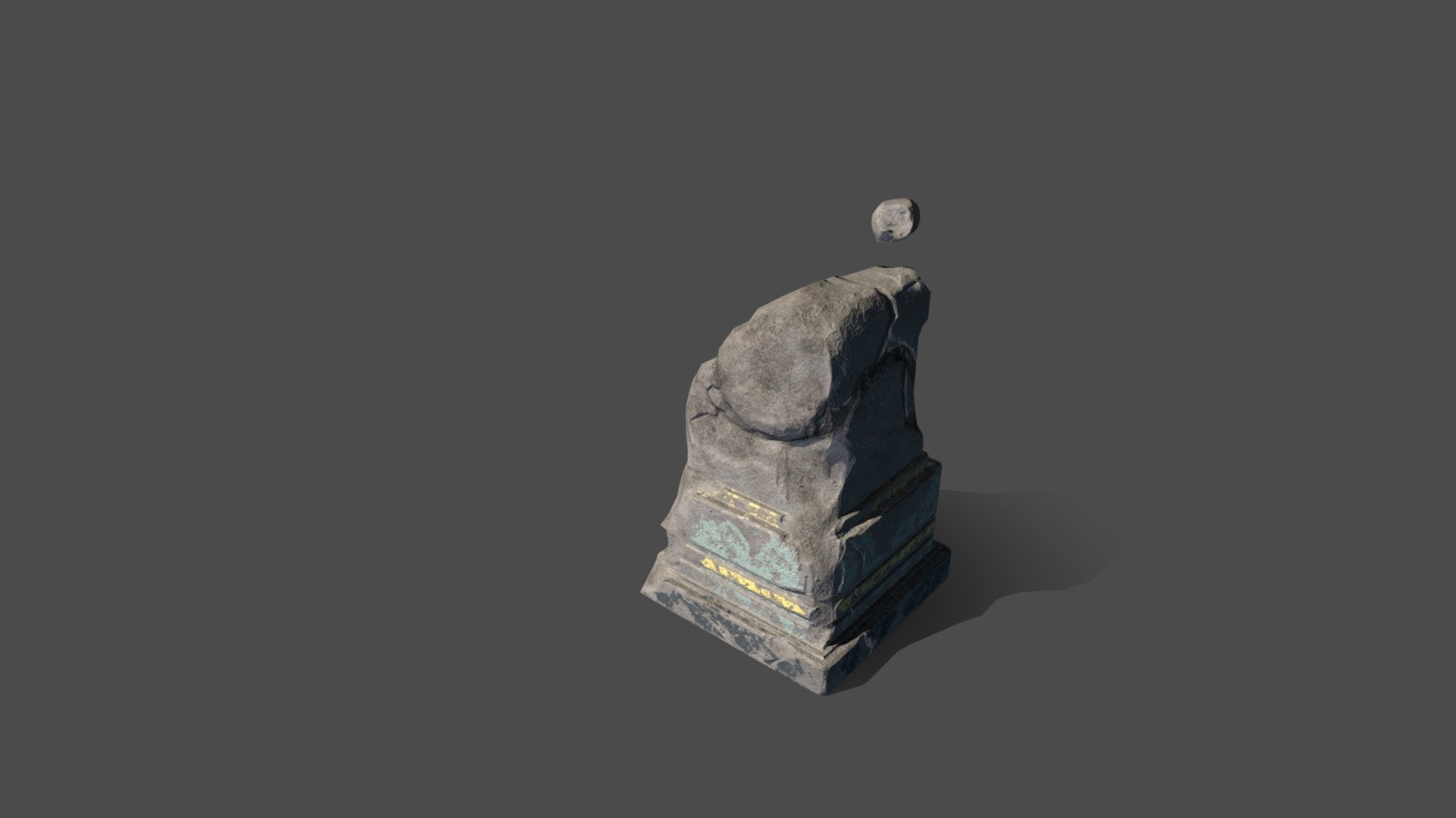 Destroyed Concrete Pillar - 3D model by Damien Engelmann (@SleepySheepy ...