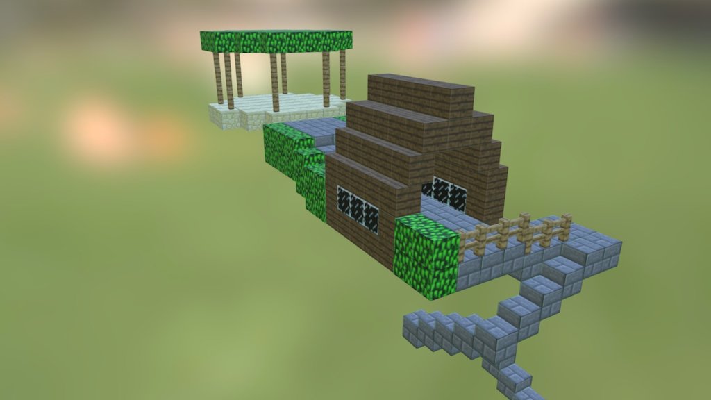Minecraft - 3D model by Felicia Koek (@feliciakoek) [2f8582b] - Sketchfab