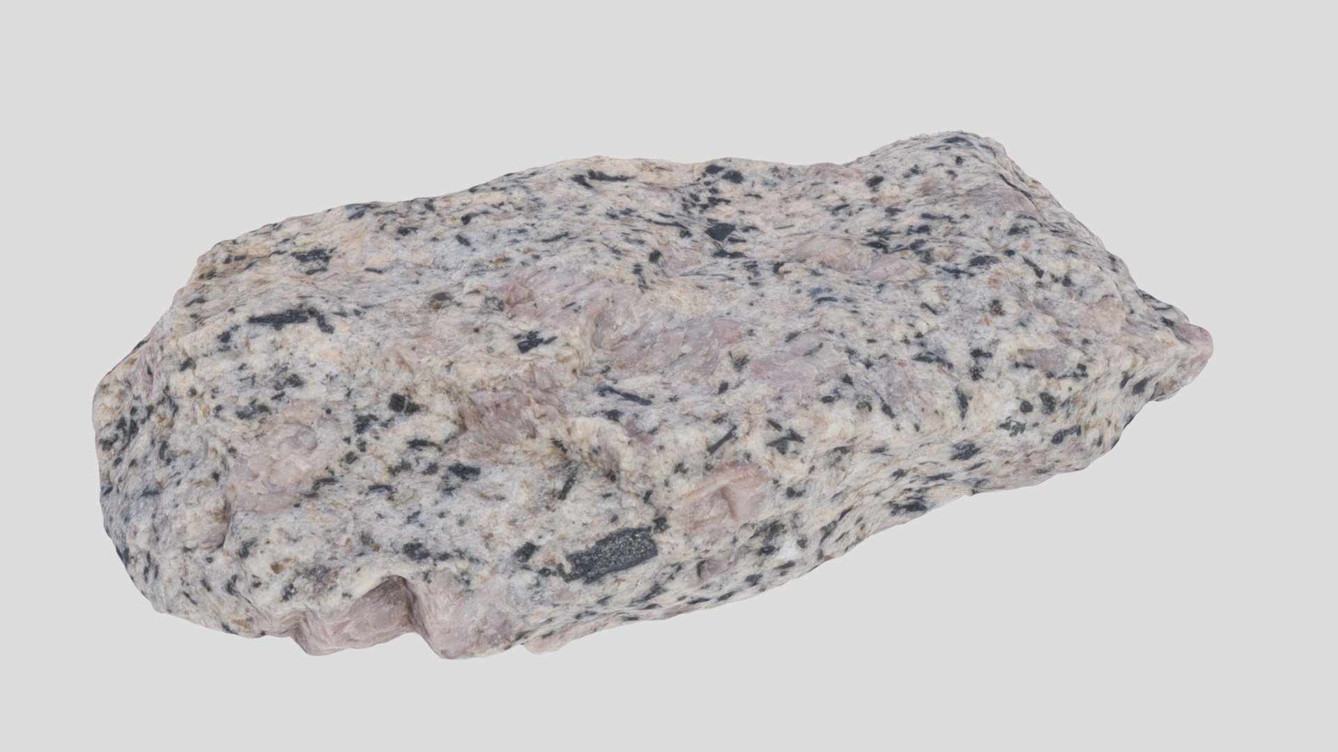 Porfirski granodiorit - 3D model by Department of Geology, University ...
