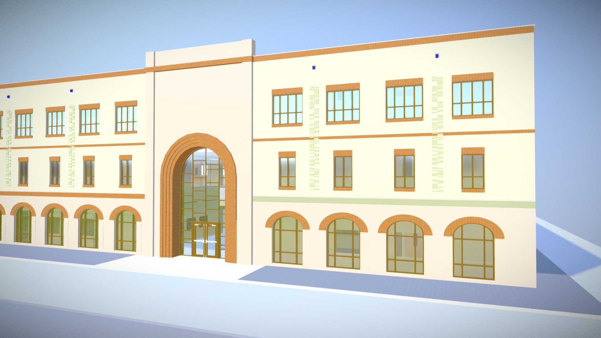 Texas A&M Science & Technology Building - 3D model by Titan Sign ...