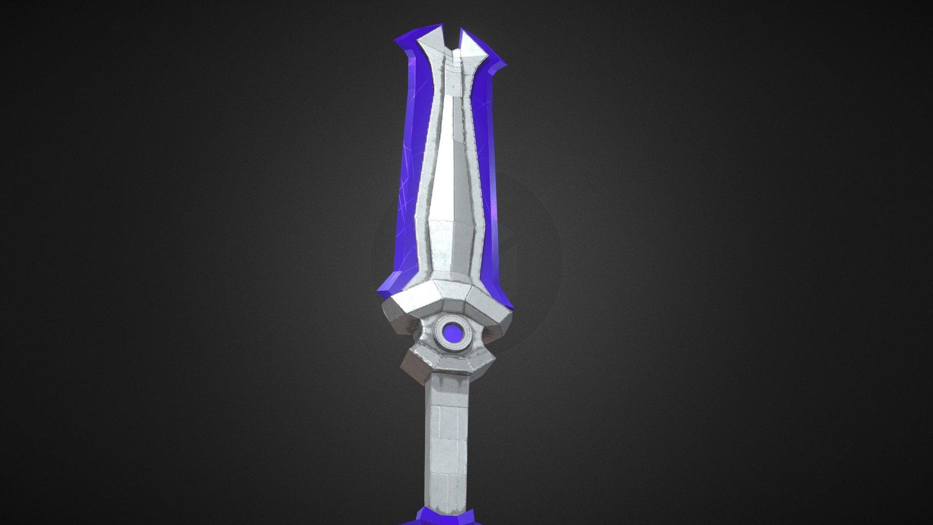 Color Blade Low Poly - 3D model by ZinPia [2f8a6bb] - Sketchfab