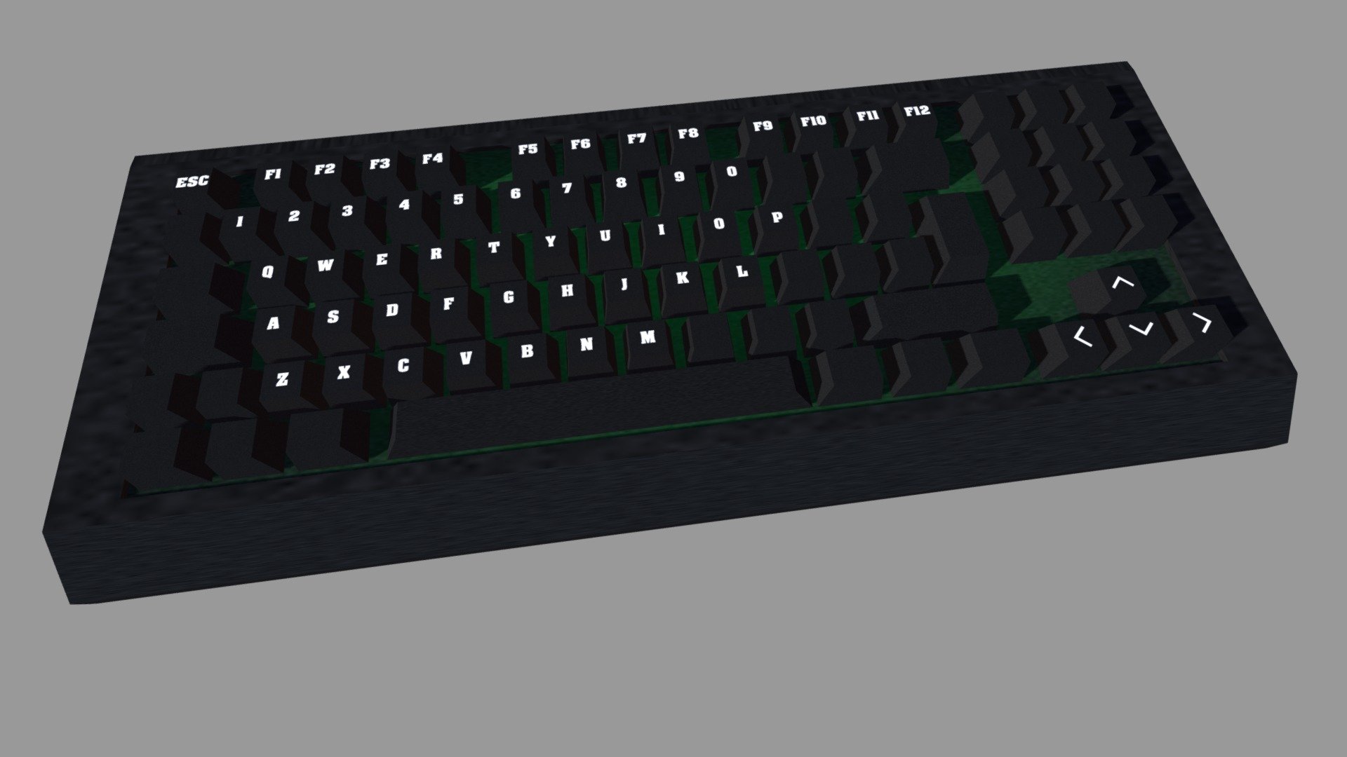 Keyboard - 3D model by Connor8ken [2f8a890] - Sketchfab