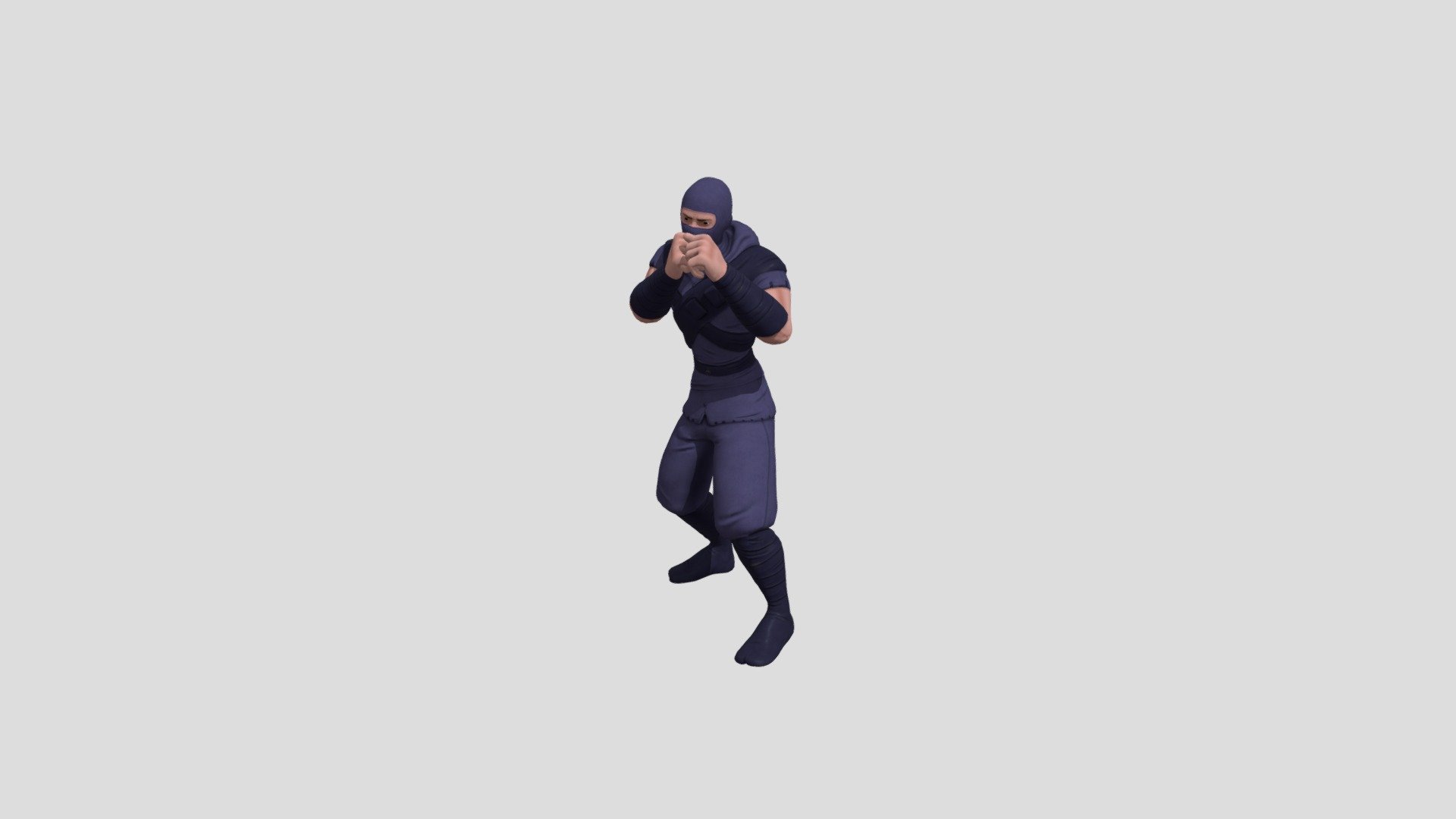 Boxing Ninja - Download Free 3D model by shekhar0009 [2f8c265] - Sketchfab
