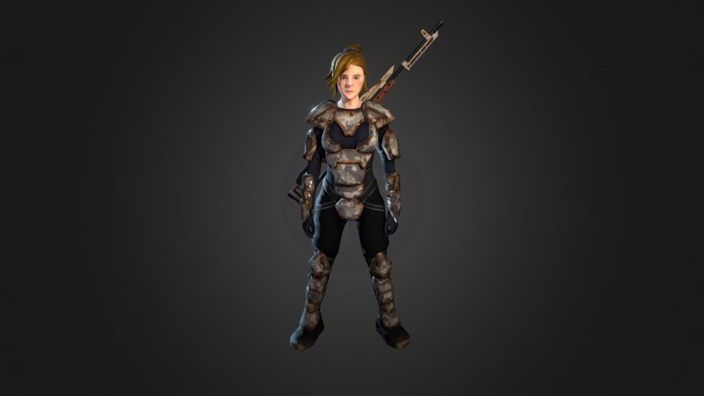 Female Scout - 3D model by 3DSalvation (@sriniolo) [2f8d6e9] - Sketchfab