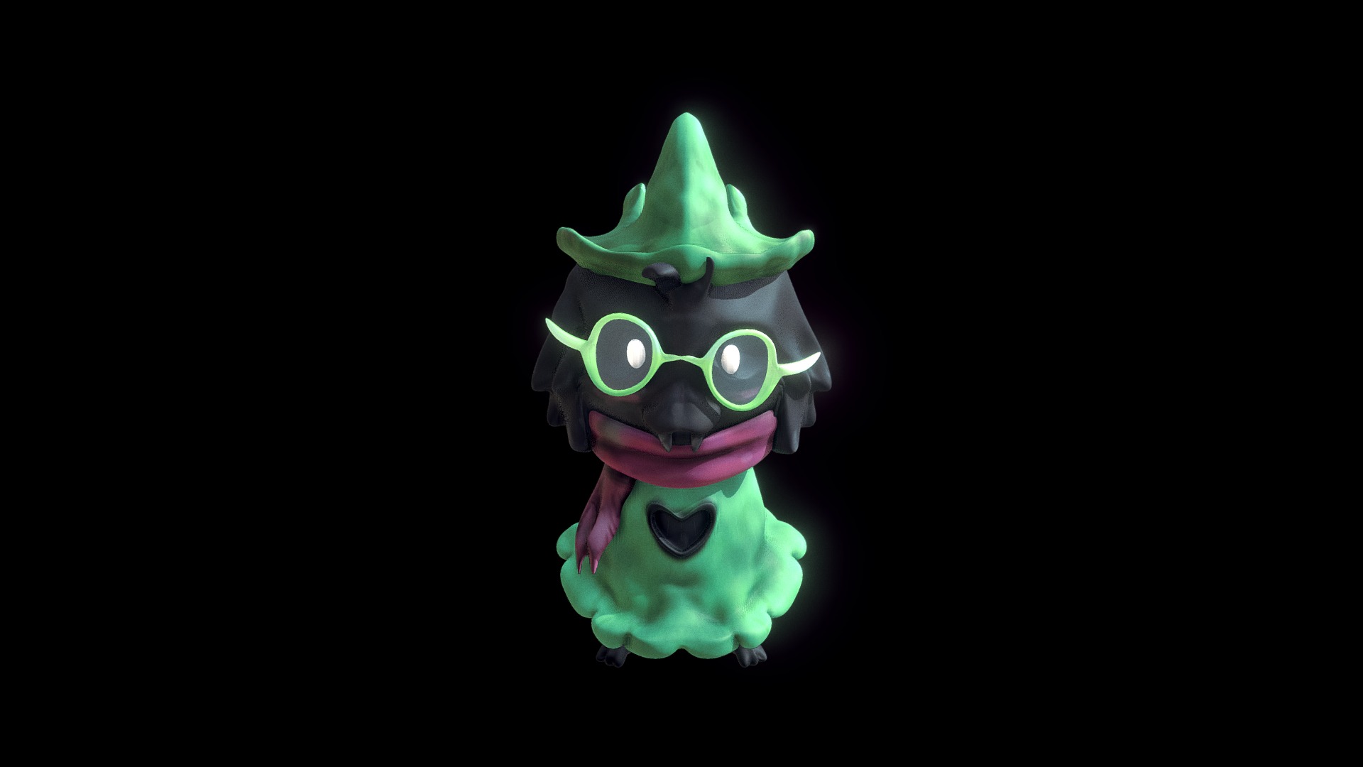 Ralsei - 3D model by timeforrick [2f9097c] - Sketchfab