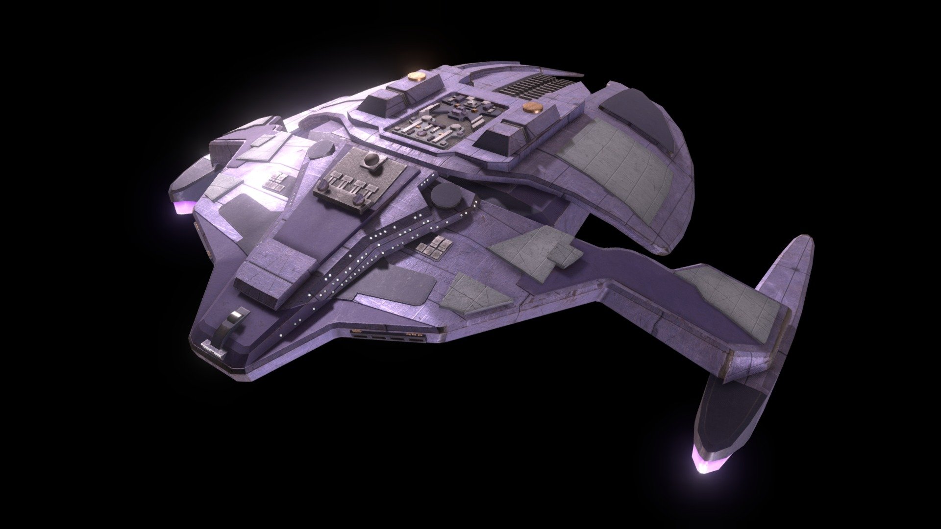 Jem'Hadar Fighter (Star Trek: Deep Space Nine) - 3D model by Pundus Art ...