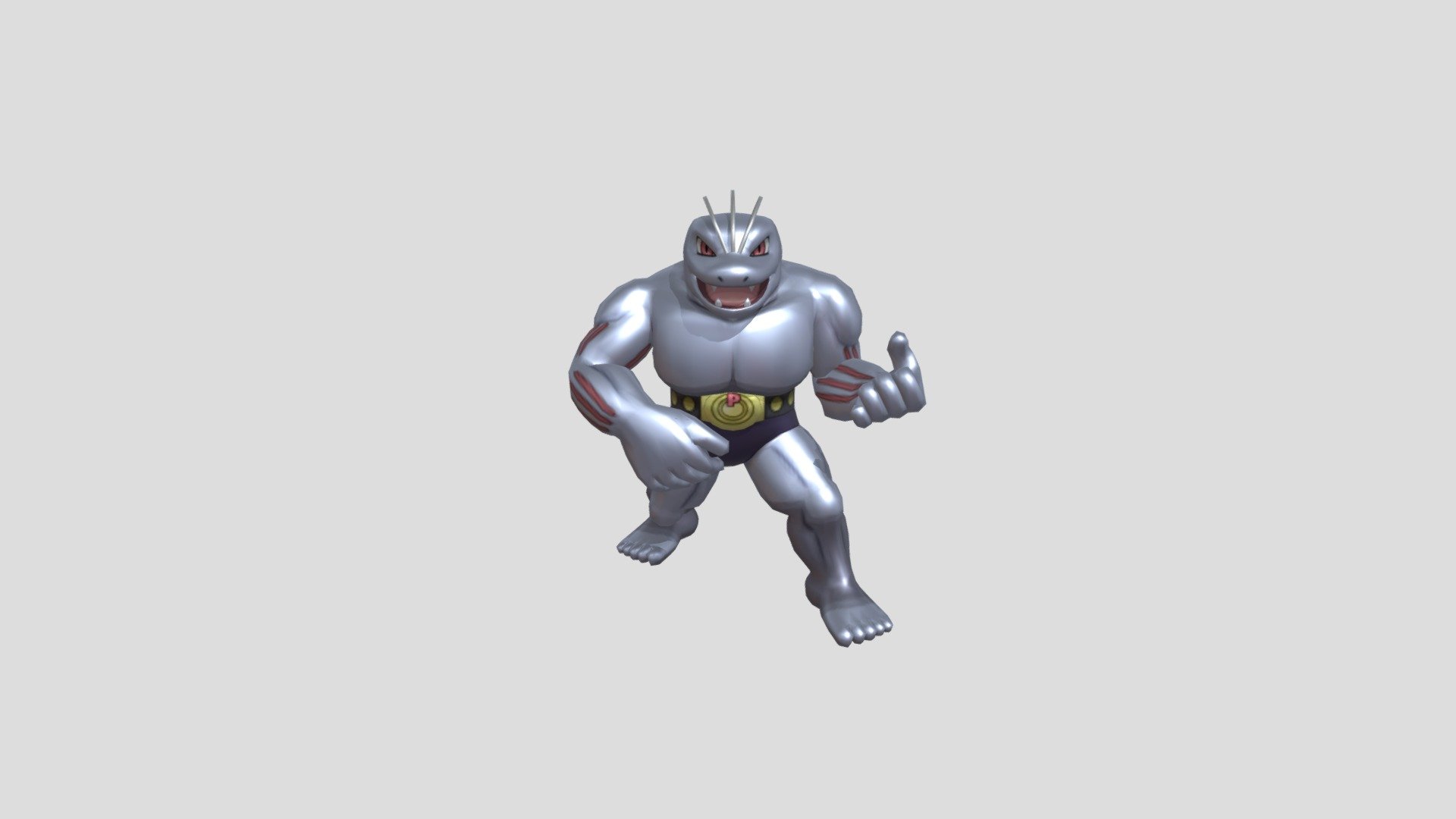 Machoke Holding Guitar - 3D model by Samheck28 [2f92d9b] - Sketchfab