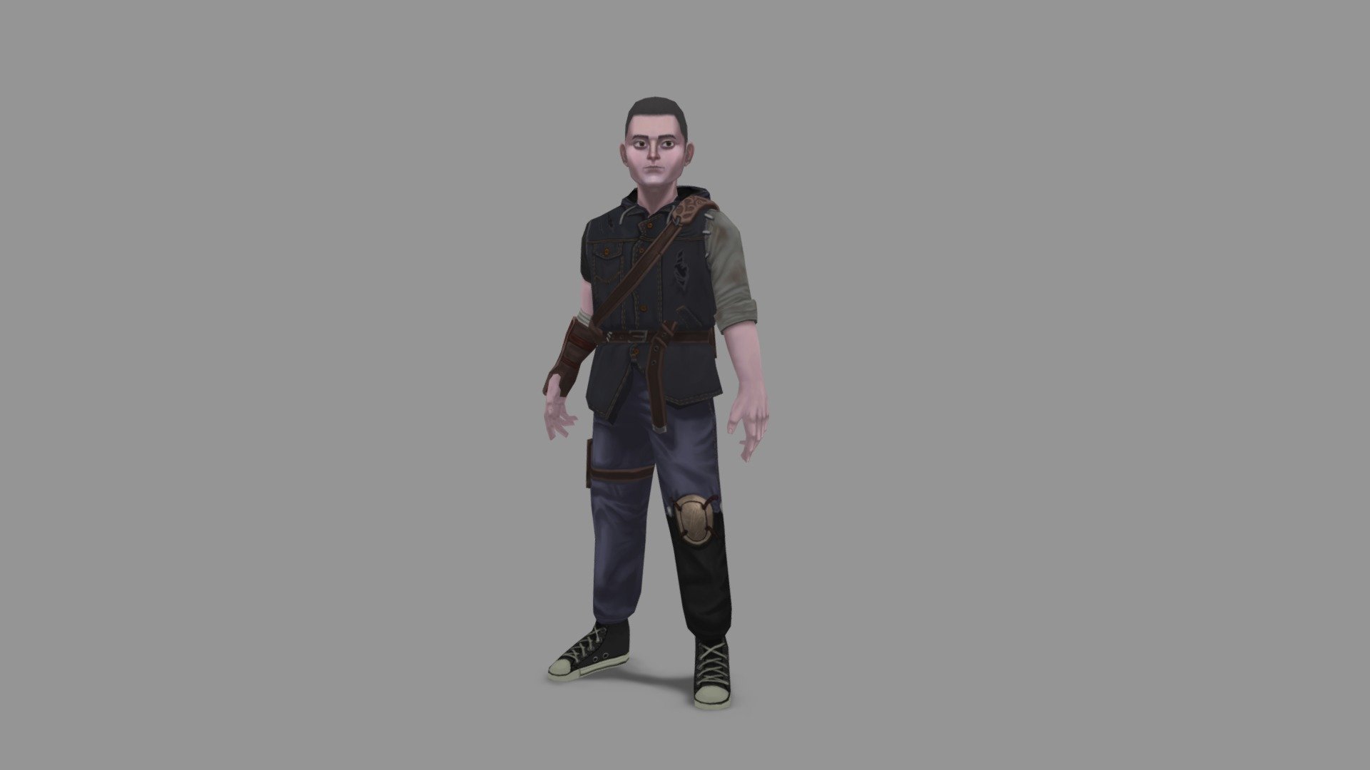 Hand painted Character #1 - 3D model by doboszrafal [2f934ca] - Sketchfab