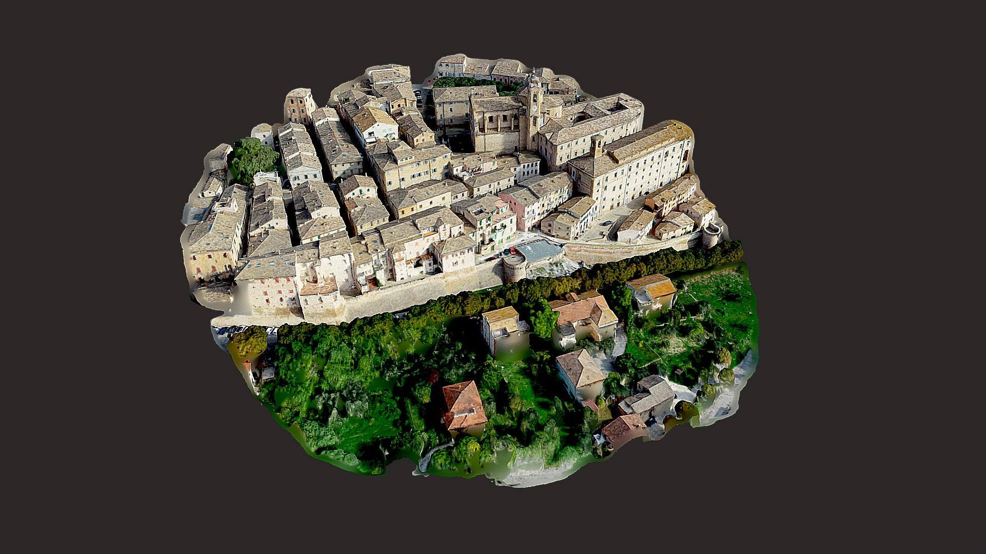 Corinaldo, Italy - 3D model by YAPOV (@lastorri) [2f95582] - Sketchfab