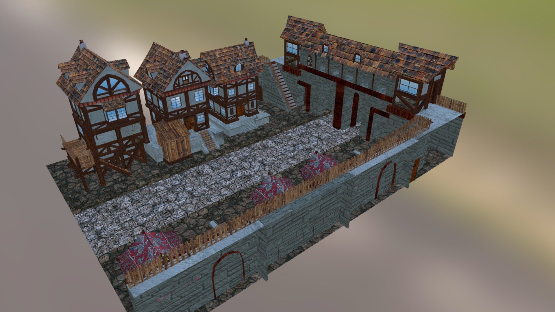 3D Modelling Modular Environment Assignment - 3D model by nightsblood ...