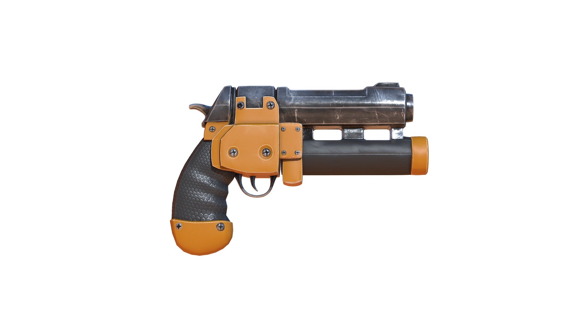gun - 3D model by Doctor3D (@aramusg) [2f95eb8] - Sketchfab