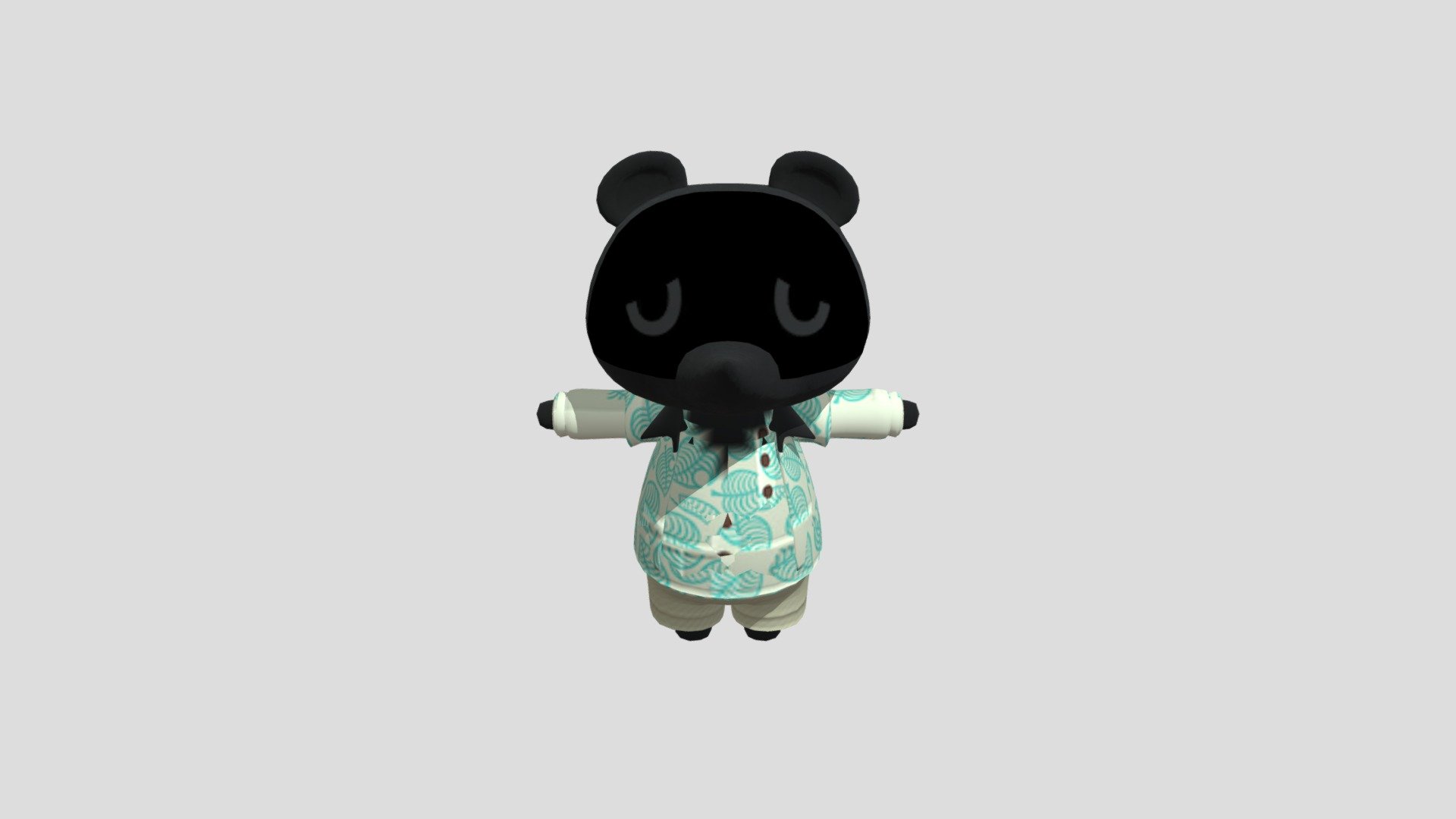 Tom Nook - Download Free 3D model by cristoper2097 [2f96e31] - Sketchfab