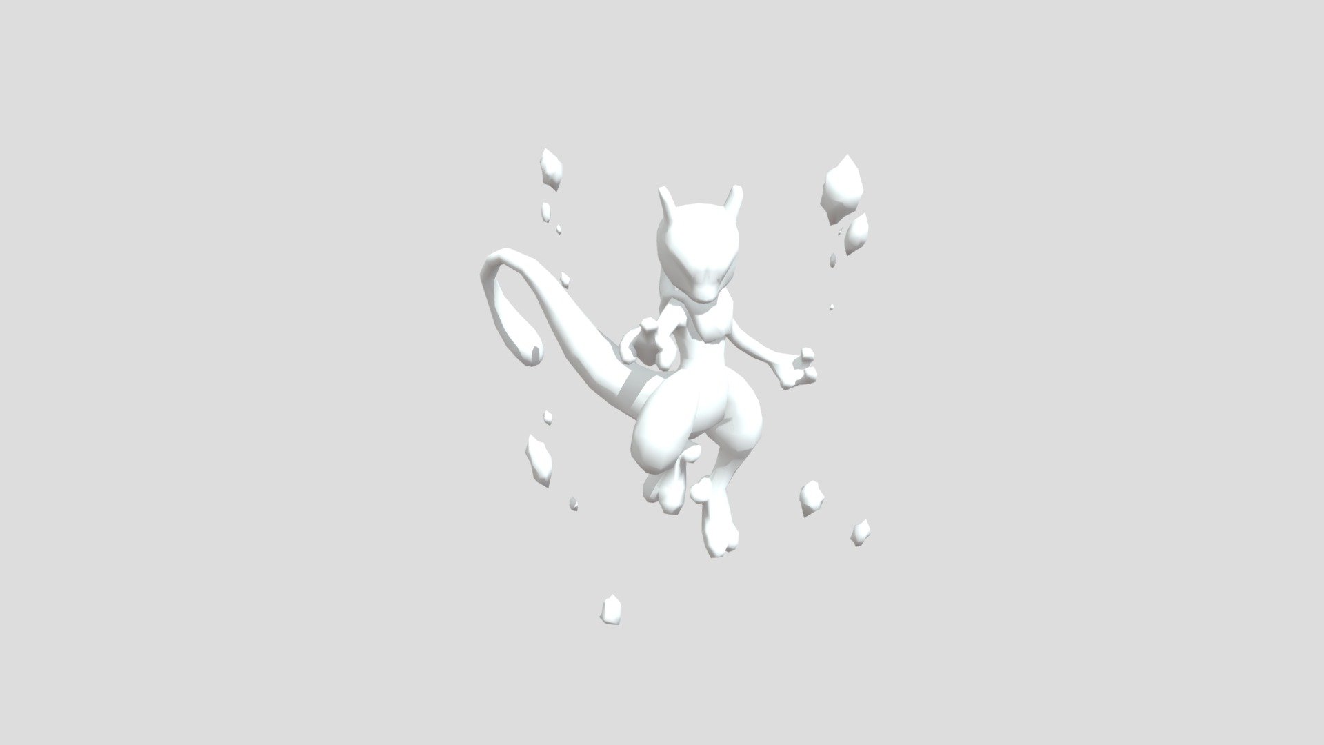 Mewtwo 2 - Download Free 3D model by aunpiz [2f97e94] - Sketchfab