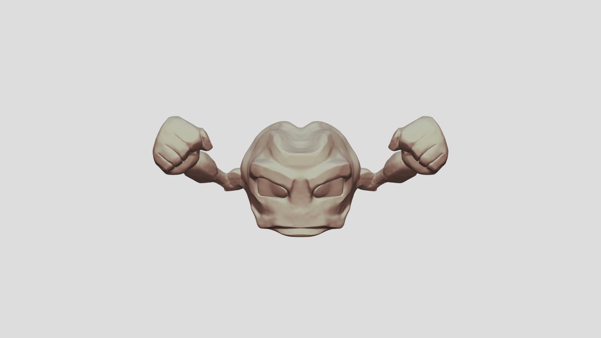 Geodude Zbrush - 3D model by anaValencia [2f98004] - Sketchfab