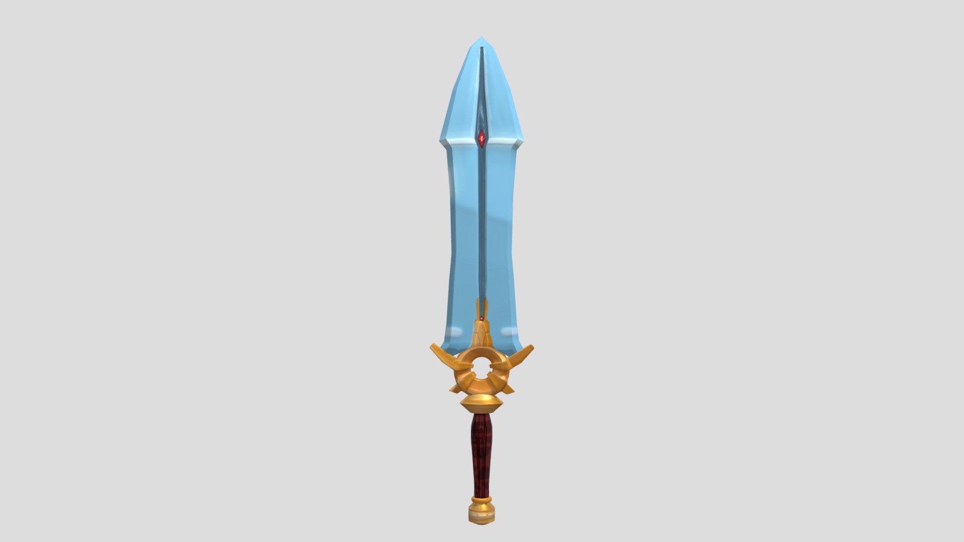 Diamond Sword - 3D model by t.flores [2f98121] - Sketchfab
