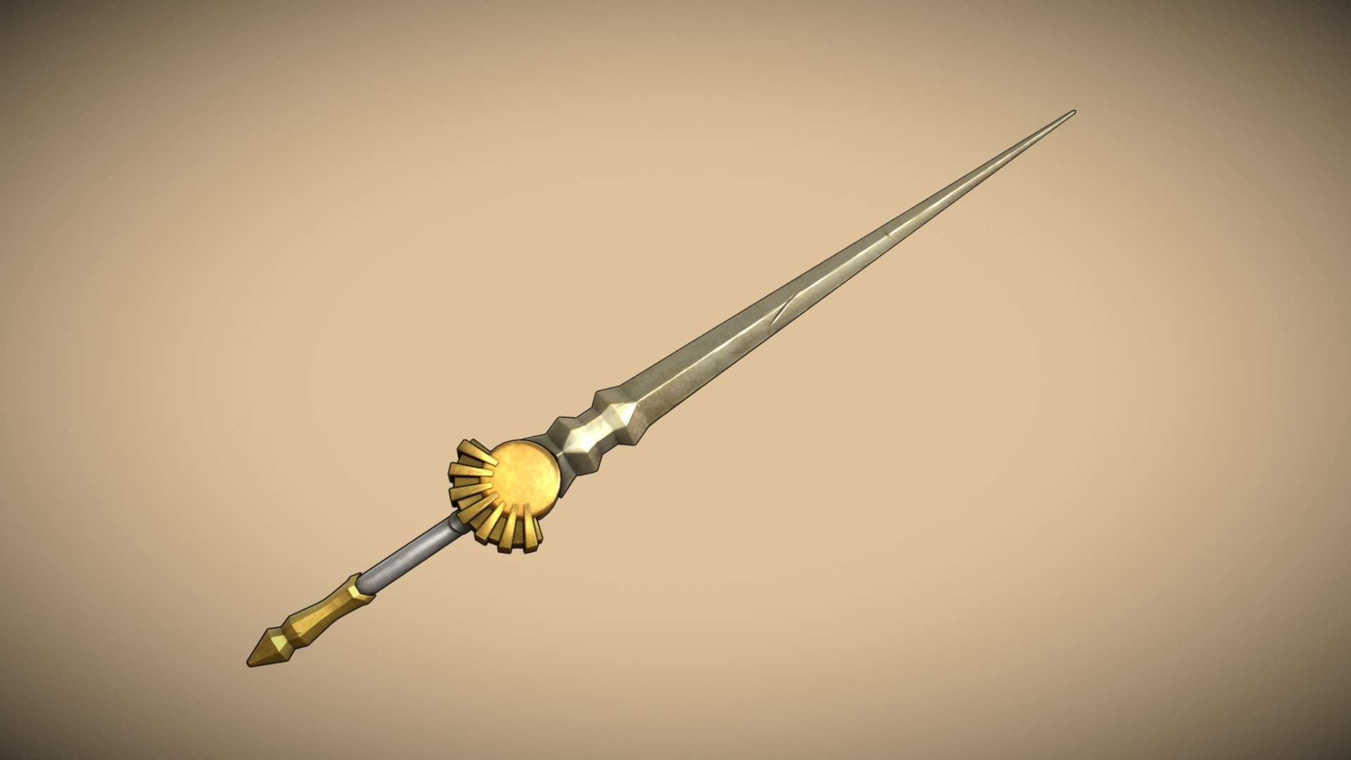 Summer's Blade: L'estate. Artifacts of Vivaldi. - 3D model by kaanomeg ...