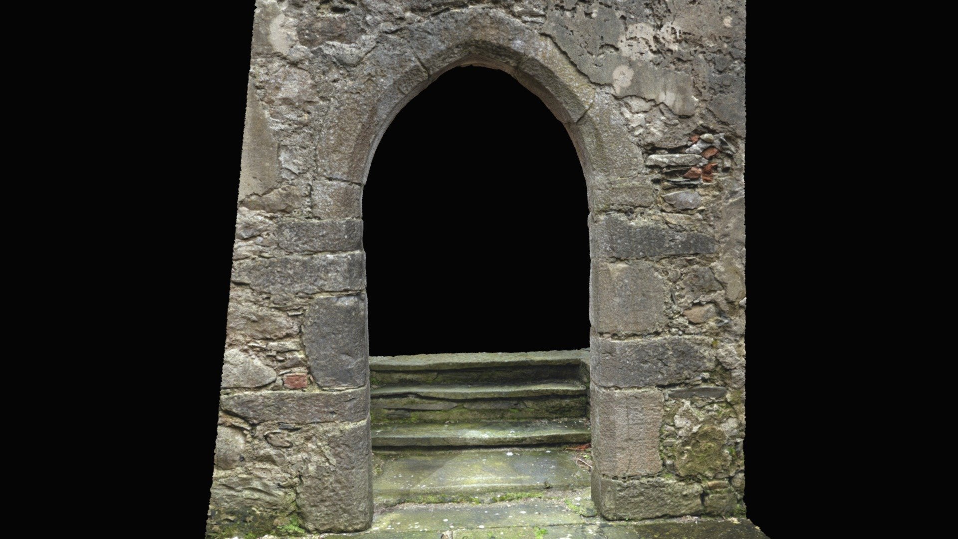Castletownarra Church (TN019-002001-) Doorway - Download Free 3D model ...