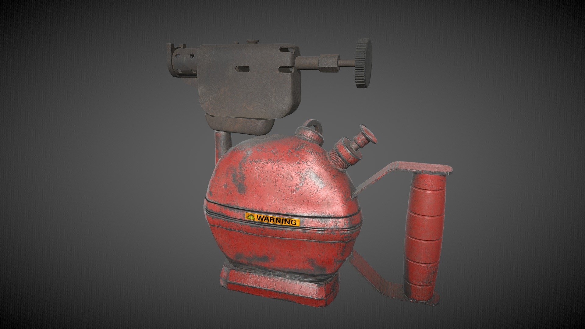 Gas Gun Lowpoly 3D Model - 3D model by surajsingh4 [2f99618] - Sketchfab