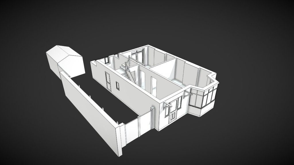 Ground Floor - 3D model by AspireArchitects [2f9a0d3] - Sketchfab