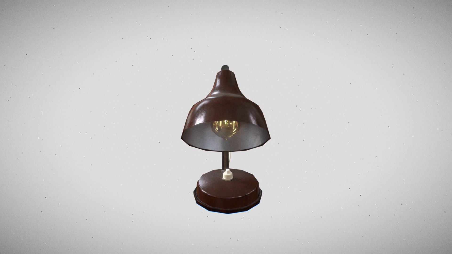 Low Poly Lamp - 3D model by habraxas [2f9bc70] - Sketchfab