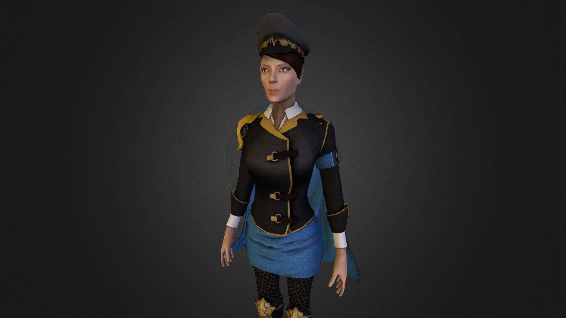 Female War General - 3D model by ashman80 [2f9d2bf] - Sketchfab