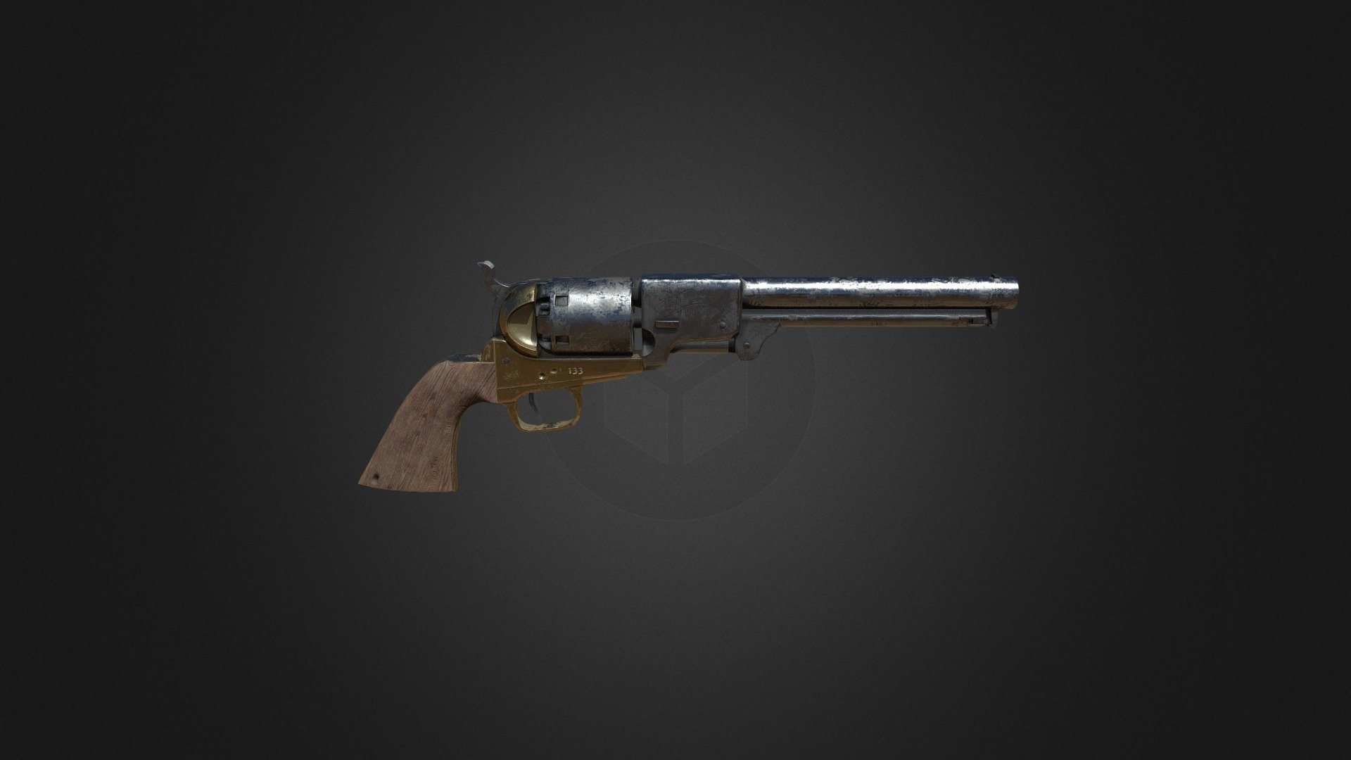 Griswold & Gunnison Revolver - Download Free 3D model by MJSFS [2f9f032 ...