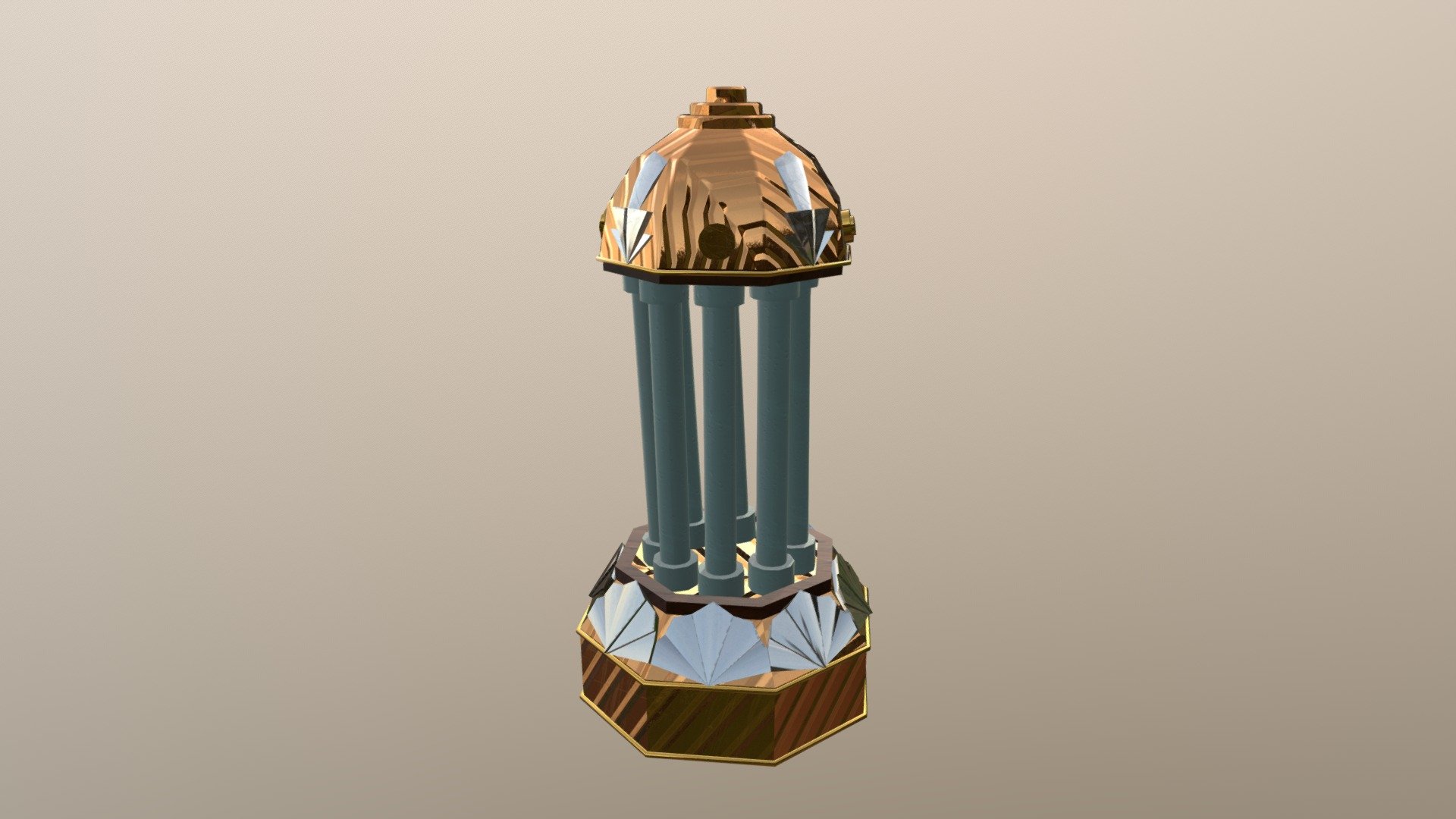 Bioshock Themed Oxygen Tank - 3D model by annalilypad [2f9fade] - Sketchfab
