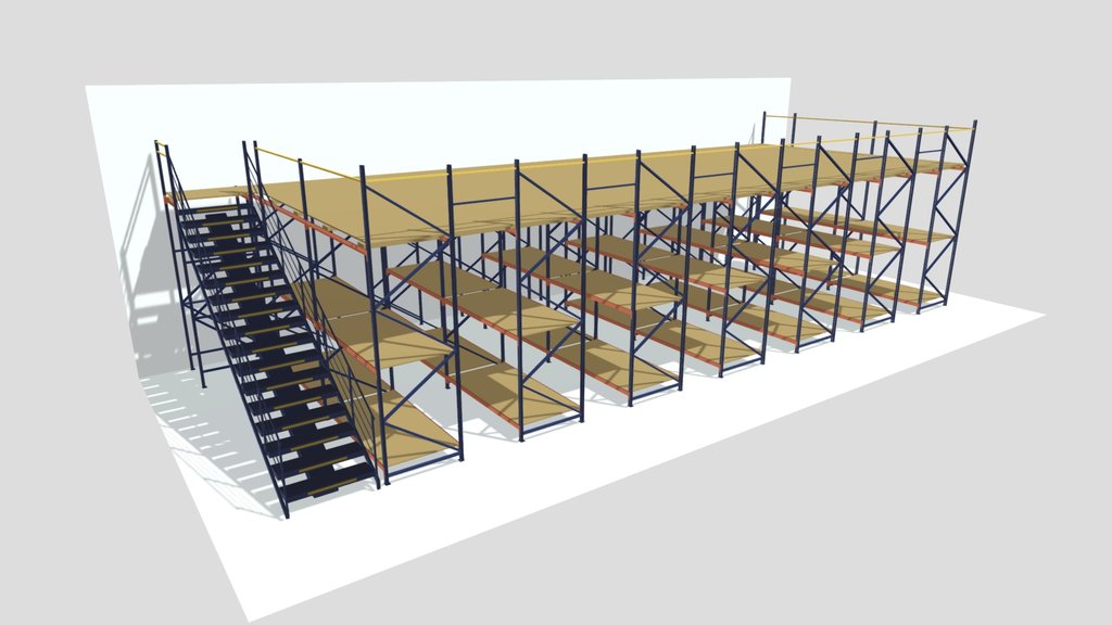 STORAGE RACK - A 3D model collection by mktquan - Sketchfab
