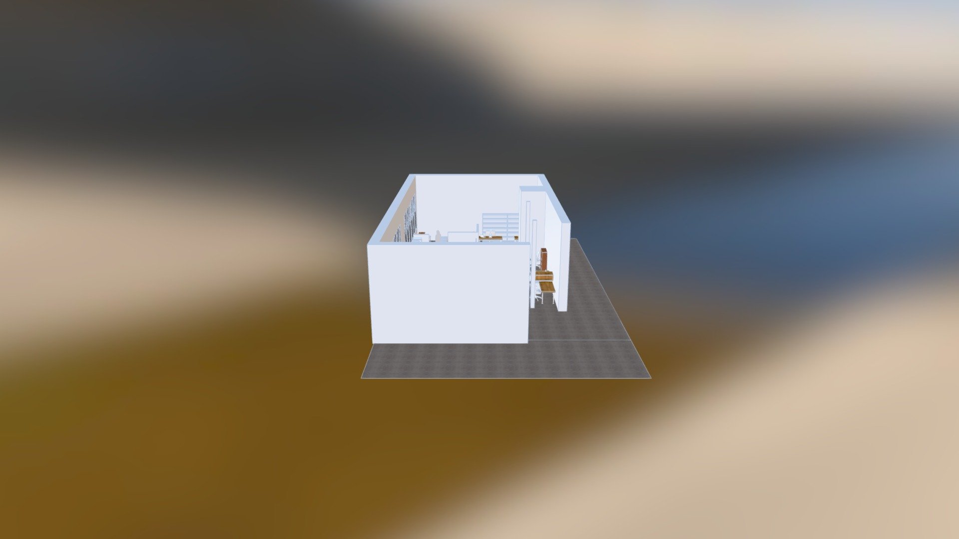 floorplan test - 3D model by cweiper [2fa0fbd] - Sketchfab