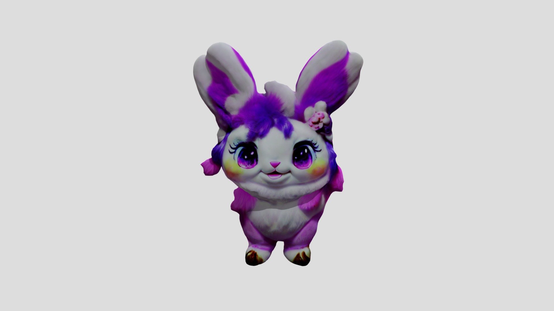 rabbit model - Download Free 3D model by MoYing [2fa1d8e] - Sketchfab