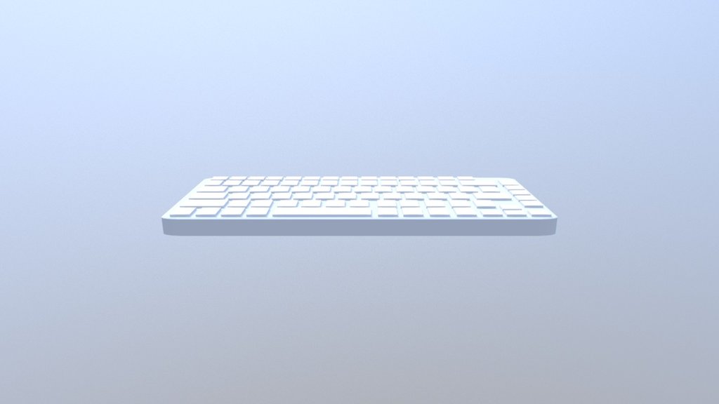 Keyboard - 3D model by jiddanbyan [2fa3434] - Sketchfab